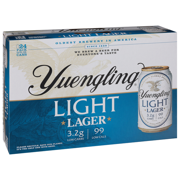 Yuengling Light Label