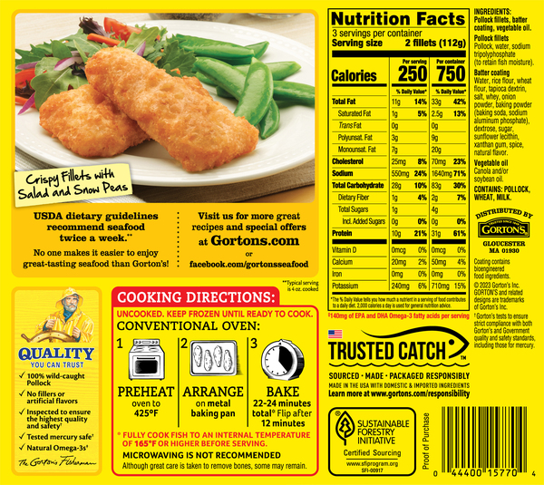 how to cook gortons fish fillets in microwave